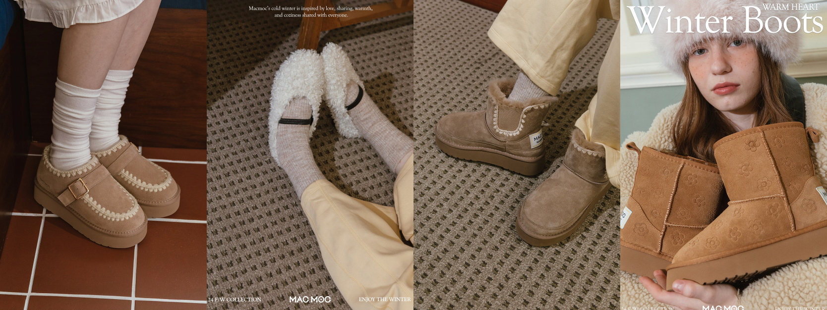 แฟชั่นรองเท้าบูธ กับฤดูหนาวที่เกาหลี - ttufu.in.th